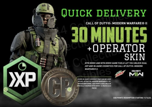 Buy Mountain Dew Operator Skin COD Modern Warfare 2 and download