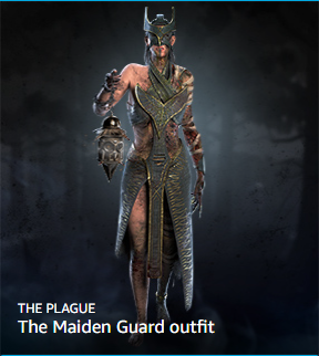 Buy Dead by Daylight DBD the Plague The Maiden Guard outfit cheap ...