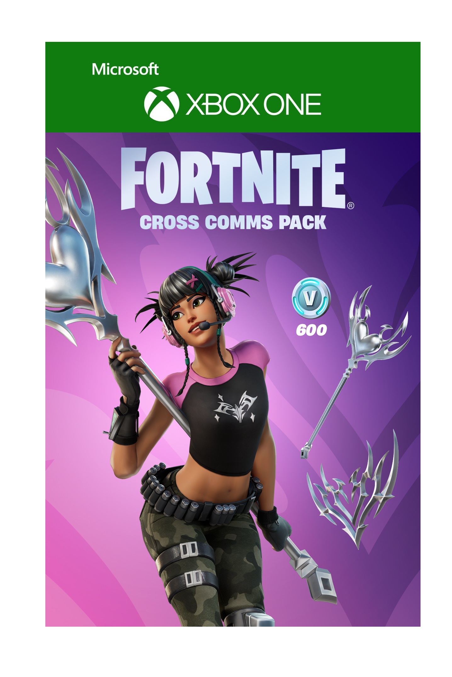 Fortnite Cross Comms Pack 600 V Bucks Challenge Dlc Ar Xbox 45 Off