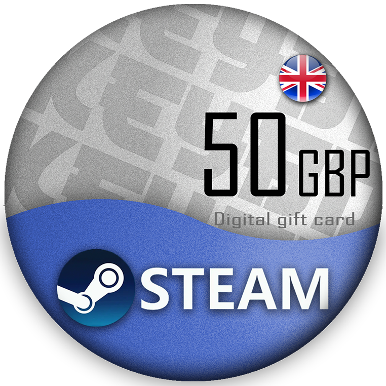 Steam Gift Card 50 GBP GB 6749 Steam Gift Card 50 GBP GB 6749