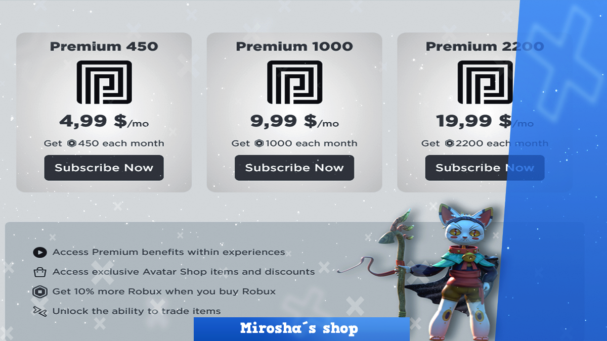 Buy ⭐️ Roblox Premium ⭐️+ 450 Robux 🎲 ROBLOX 🕹️ QUALITY cheap, choose ...