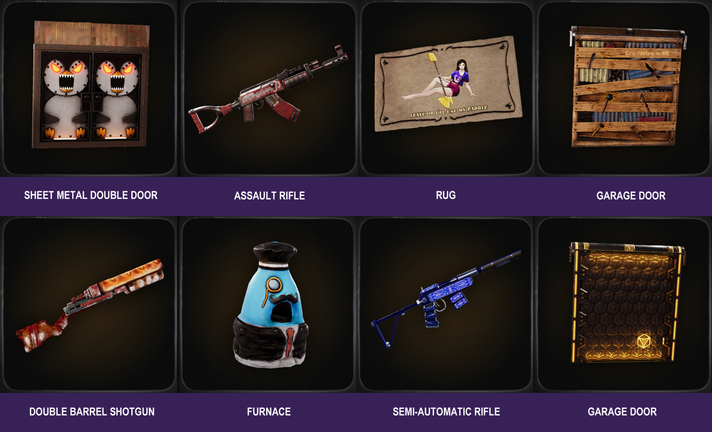 Buy RUST SKINS TWITCH DROPS Rounds 24+25+26+28 57 ITEMS+🎁 cheap, choose ...
