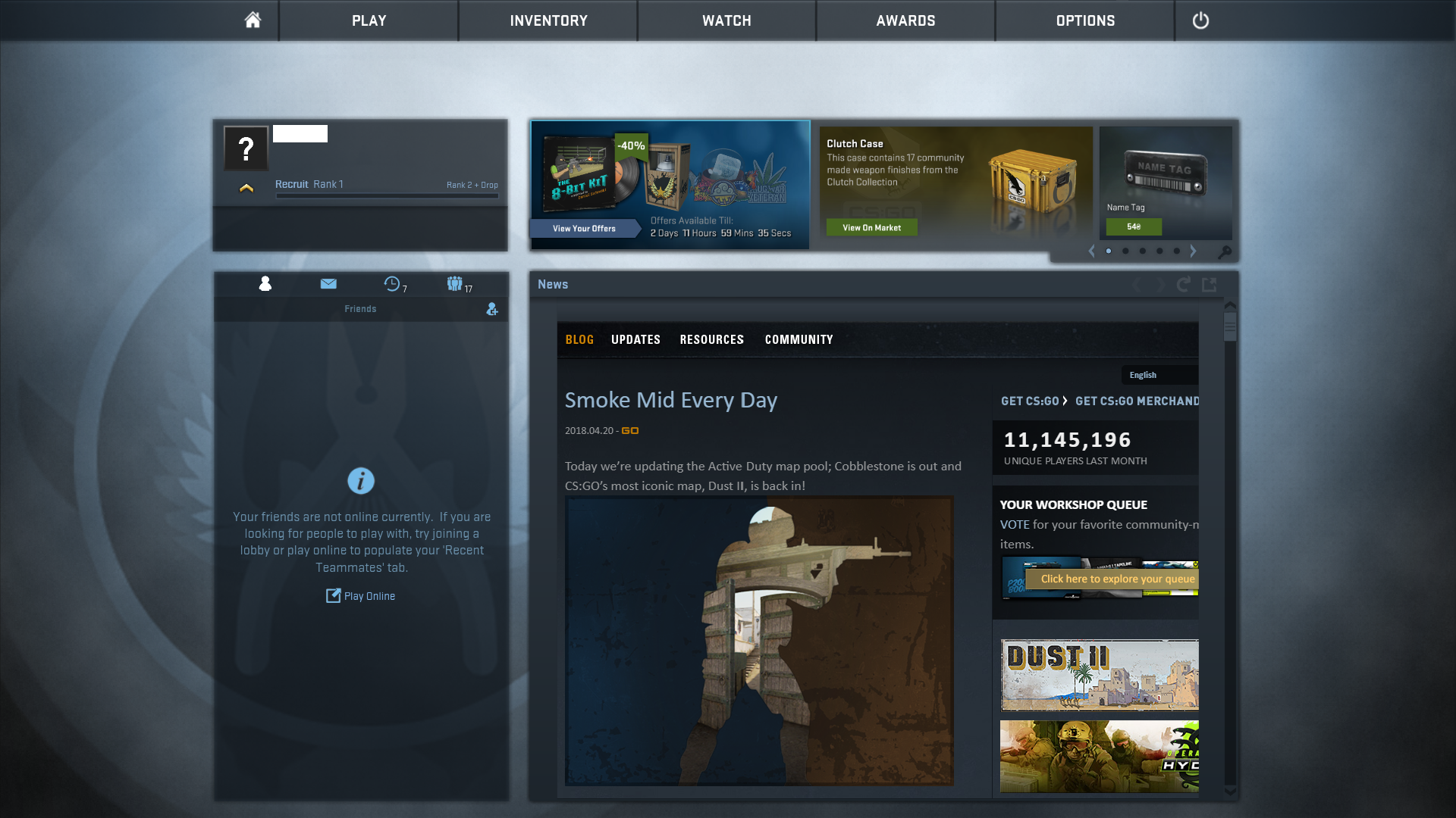 Buy CS:GO 600 Hours New Steam Account + Link and download