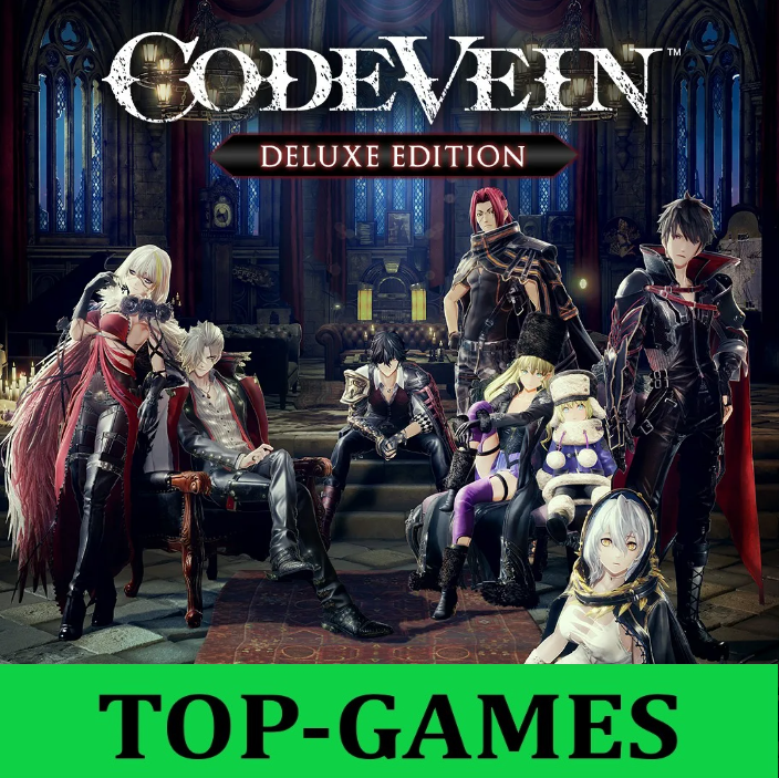 Купить аккаунт CODE VEIN Deluxe Edition | Steam PC | Steam Deck 🚀 за 99 ...
