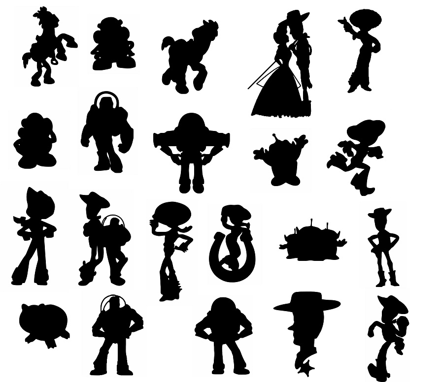 Buy Toy Story Svgcut Filessilhouette Clipartvinyl Files And Download